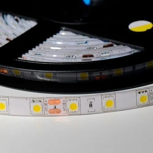 Tira Led Colores Rollo 5 Mts Rgb Exterior Siliconada