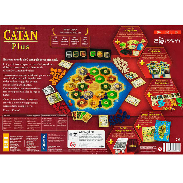 Catan Plus - Comprar em Overrun Geek Store
