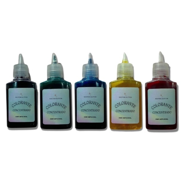 KIT 5 COLORANTES CONCENTRADOS PARA JABONES - PIGMENTO