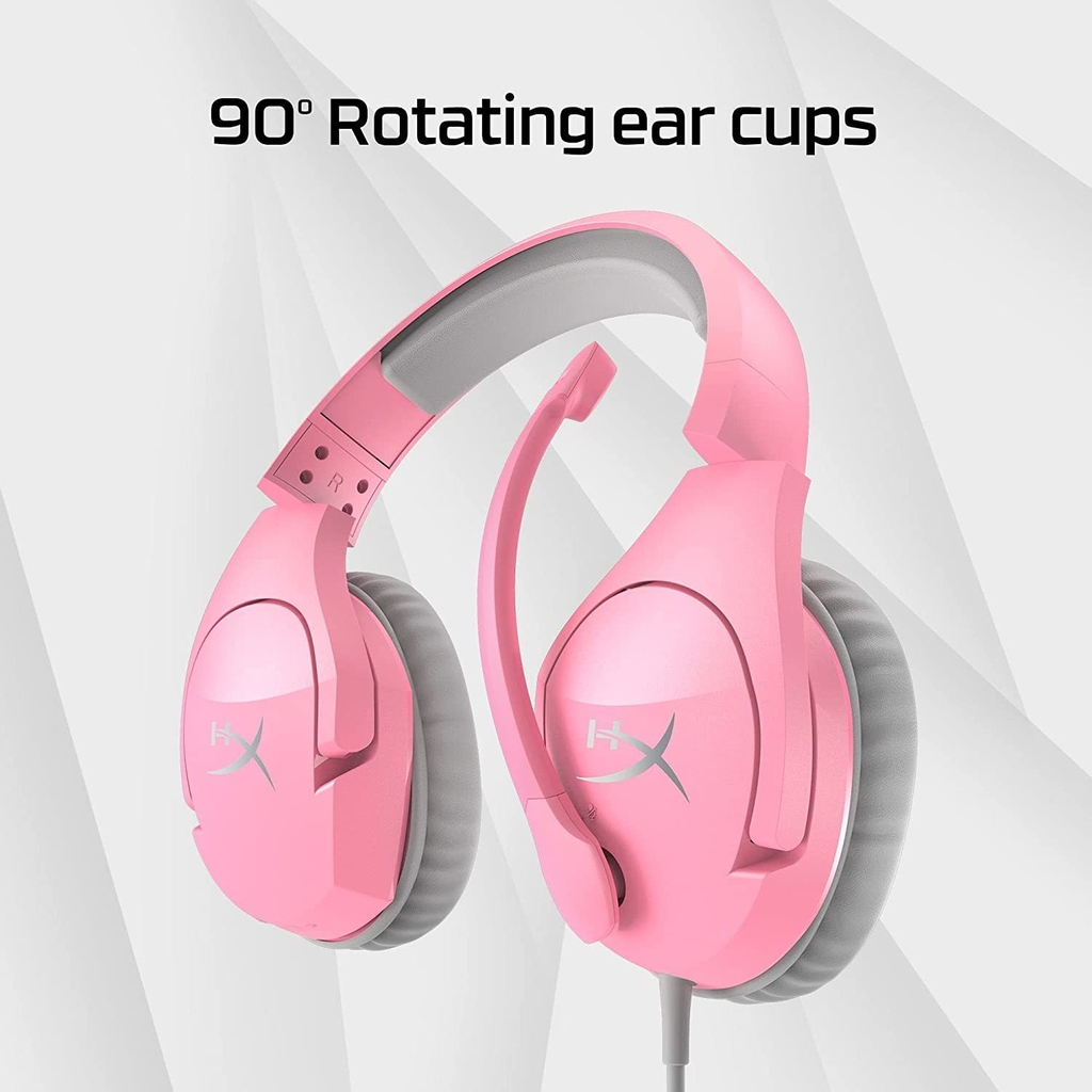 HyperX Cloud Stinger Pink Audífonos para Videjuegos Rosa