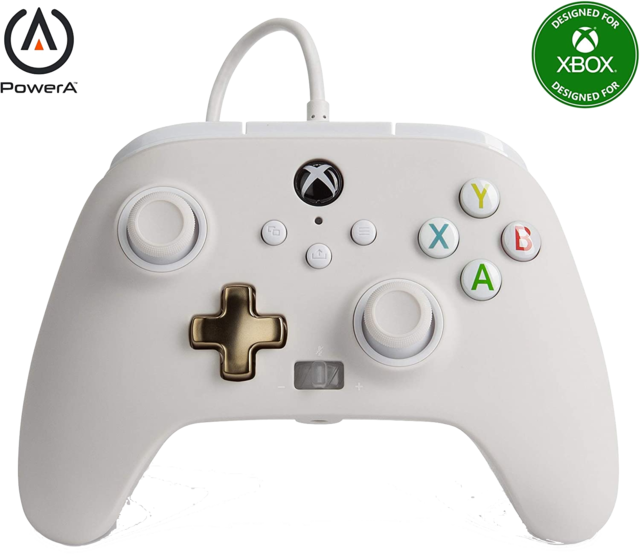 Control alámbrico blanco para Xbox One & Series X|S - Standard Editio