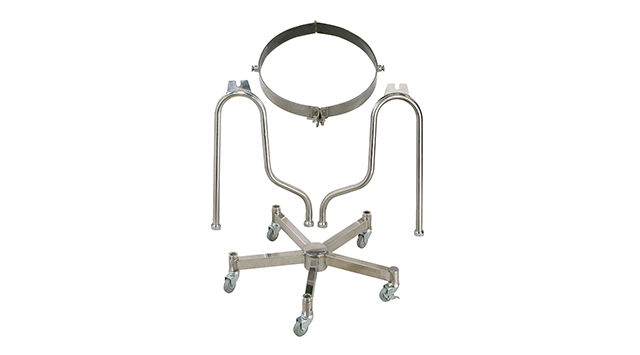 Carrinho C/ Suporte P/ Virar Nitrogênio YDS 30-80/ YDS-30-125/ YDS 35-STC-2