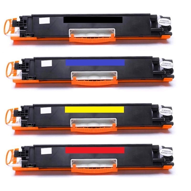 4x Cartuchos de Toner p/ HP Color LaserJet Pro MFP M176N | M176 N | M ...