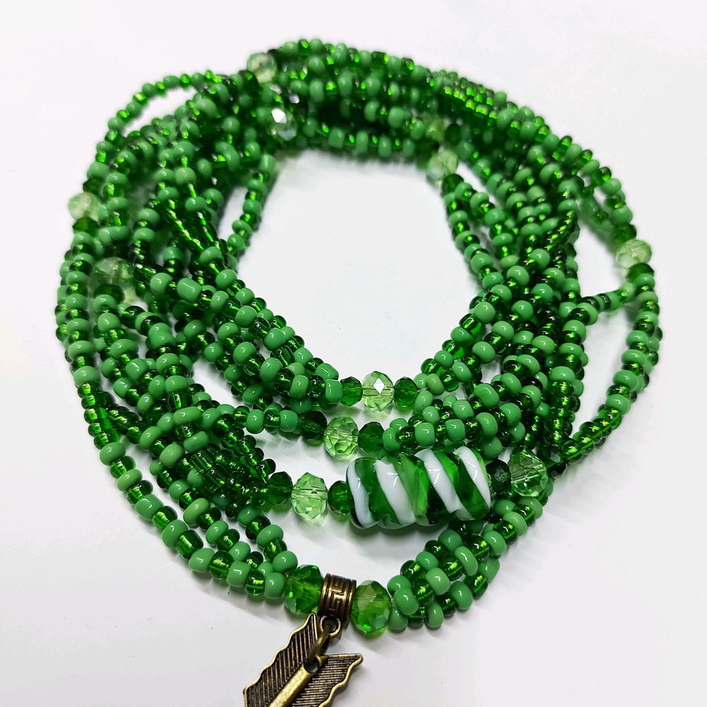 Brajá/ Guia Oxossi 3 fios - Ateliê Oliveira Guias