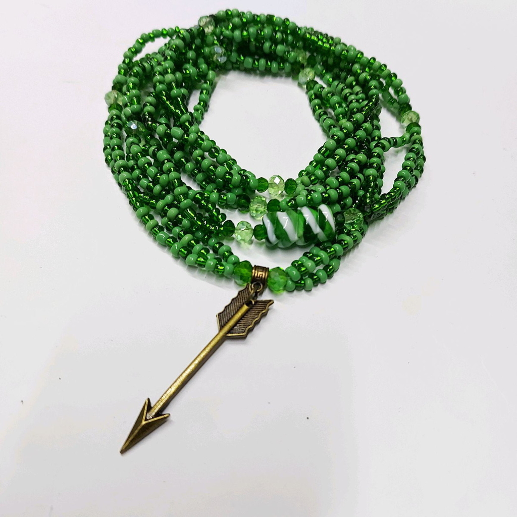 Brajá/ Guia Oxossi 3 fios - Ateliê Oliveira Guias