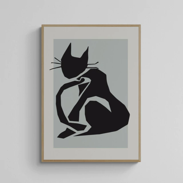 Quadro Matisse Gato