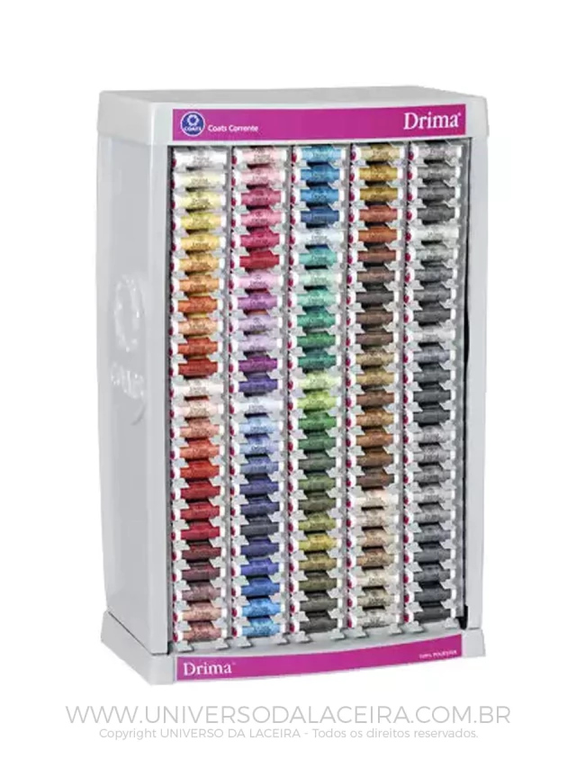 LINHA DE COSTURA DRIMA 256 OPÇÕES DE CORES