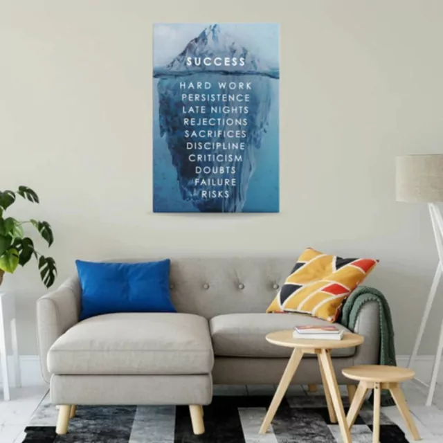 Mural Frase Motivacional - Ahi Tenes la Puerta