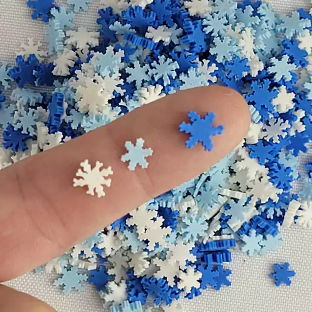 Confeito Biscuit Floco de Neve - Nessa Souza Moldes