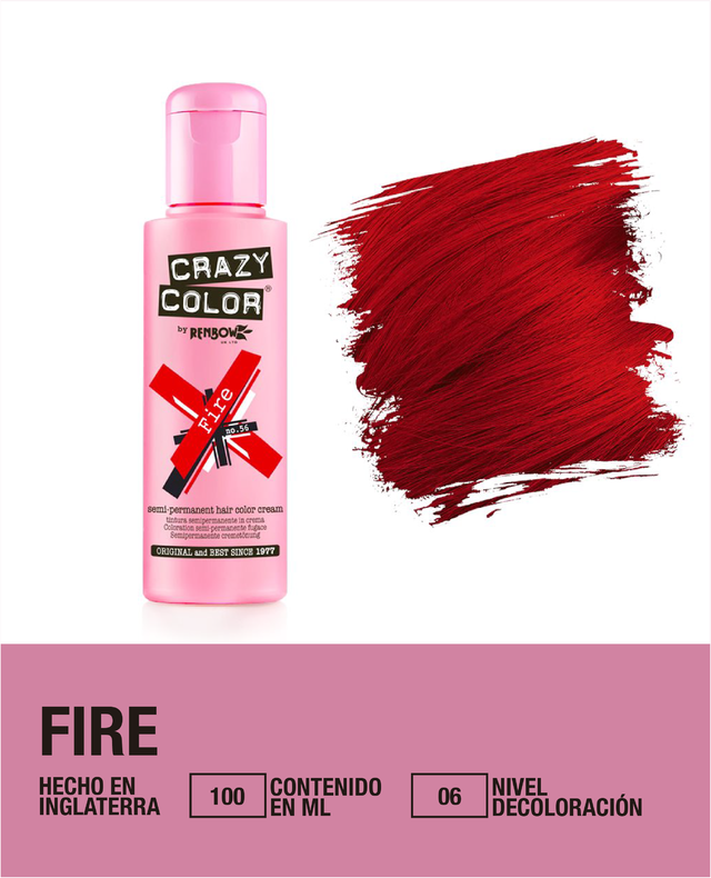 Fire de Crazy Color - Comprar en Urban Colour Studio