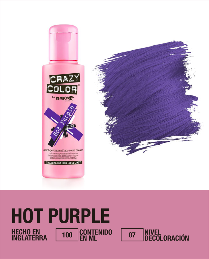 Hot Purple de Crazy Color - Urban Colour Studio