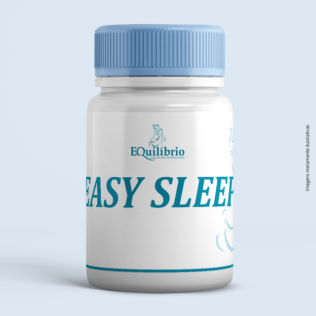 Cápsula Easy Sleep Melhora do Sono 30 | Farmácia Equilíbrio