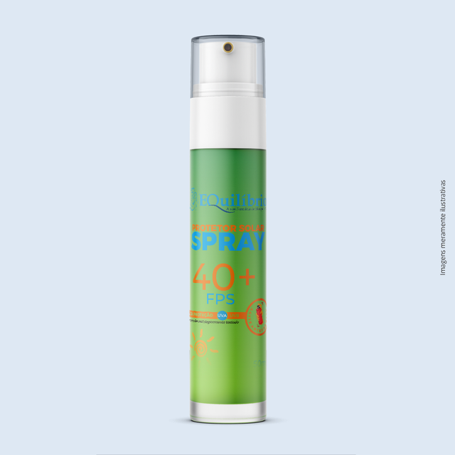 Protetor Solar Rosto e Corpo FPS Spray 40+ 50ml | Farmácia Equilíbrio