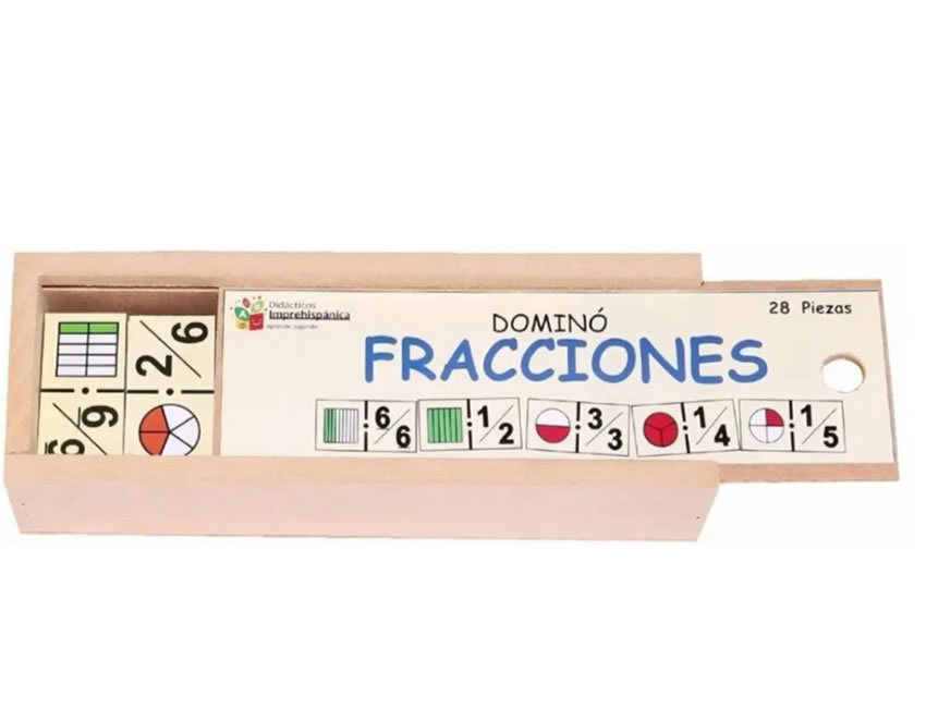 Domino fracciones - Comprar en LA EDUCADORA SHOP