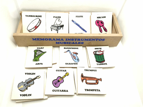 Memoria Instrumentos musicales - LA EDUCADORA SHOP