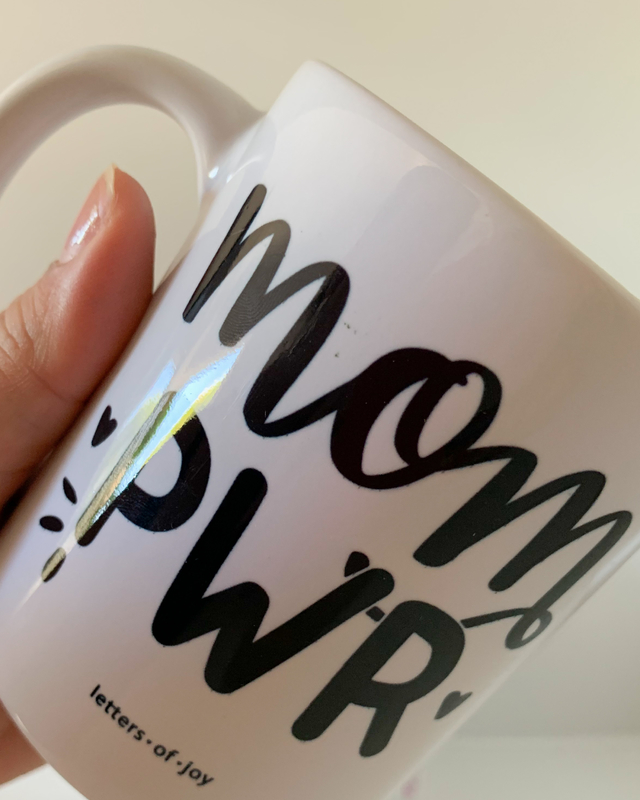Caneca MOM PWR - Comprar em Letters of joy