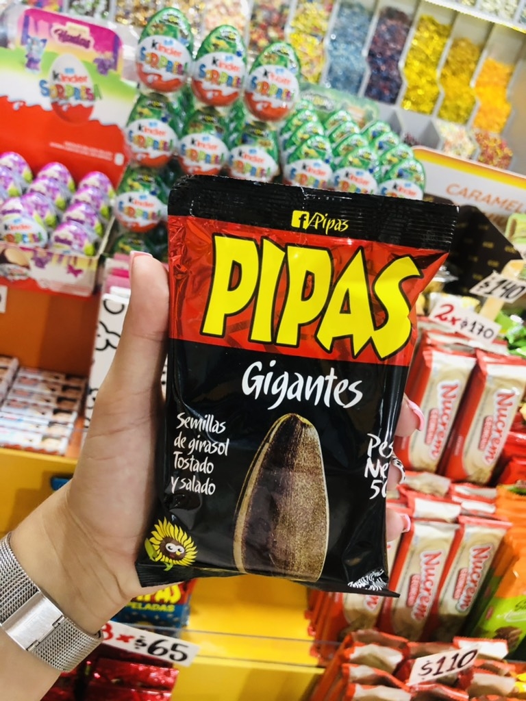 Pipas Gigantes x50g x 3 unidades - Mateo Flores