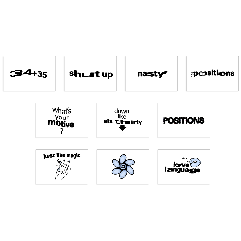 ARIANA GRANDE - POSITIONS DELUXE CD BOX (1 YEAR OF POSITIONS)