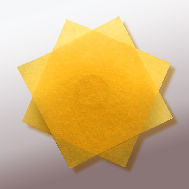 Translucent Paper - Glassine - Amarillo - origamiteca