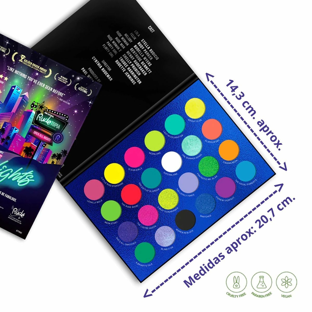 City of Neon Lights Rude Cosmetics