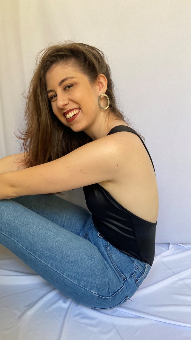 Body feminino aberto nas costas - Comprar em Mari Telli