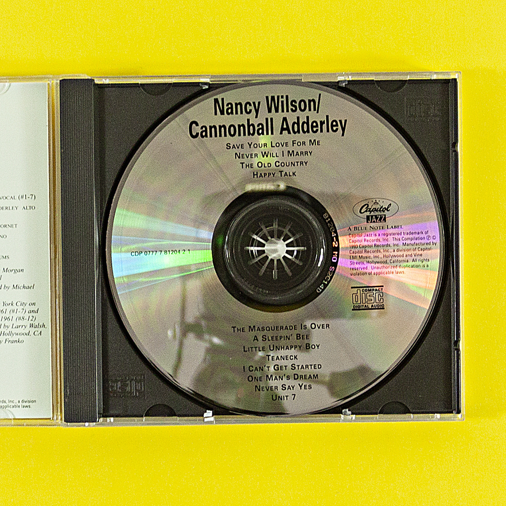 Cannonball Adderley and Nancy Wilson - Nancy Wilson / Cannonball ...
