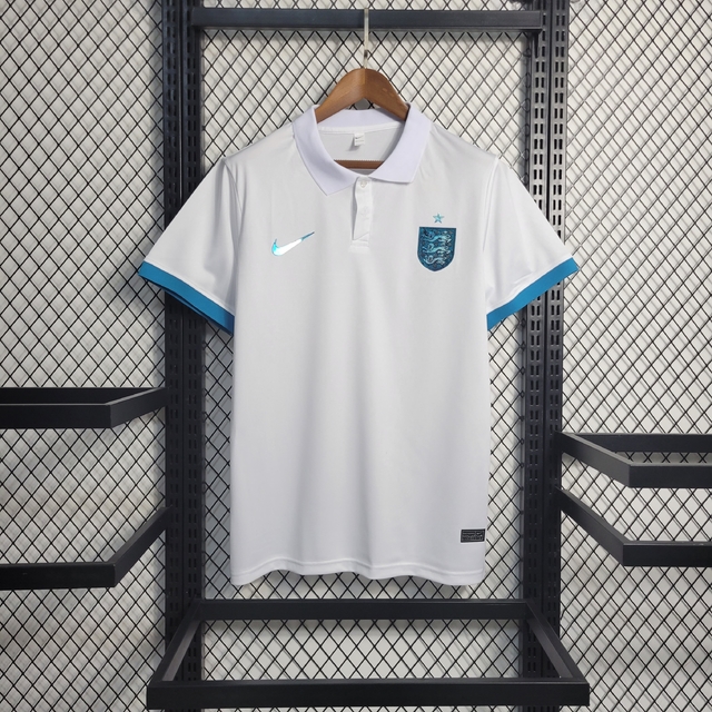 Camisa Polo Inglaterra Nike - Branca