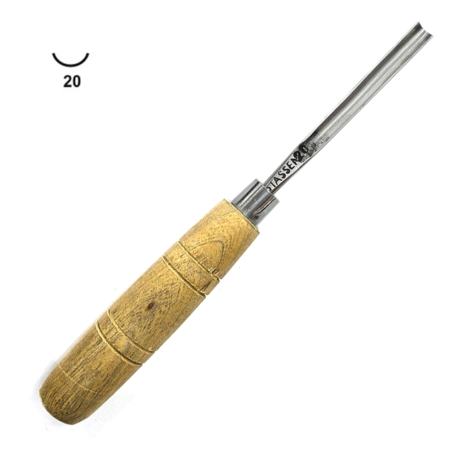 Gubia Profesional Stassen 2100 N20 Punta U Recta
