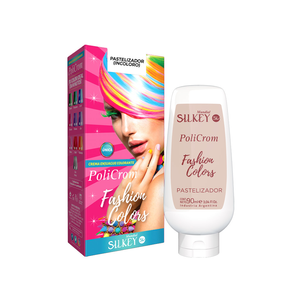 Crema Coloración Color Fantasía Policrom Fashion Colors