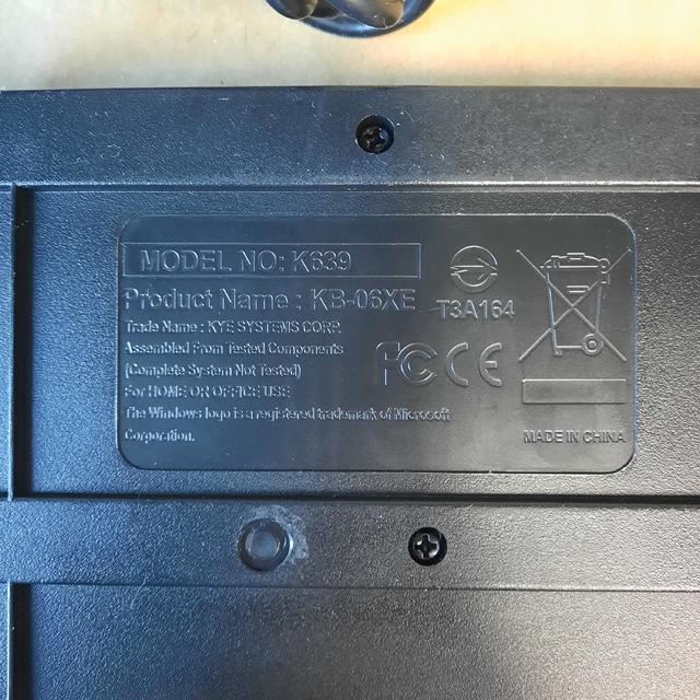 Teclado Genius Usb Model: K639 - Oficina do HD