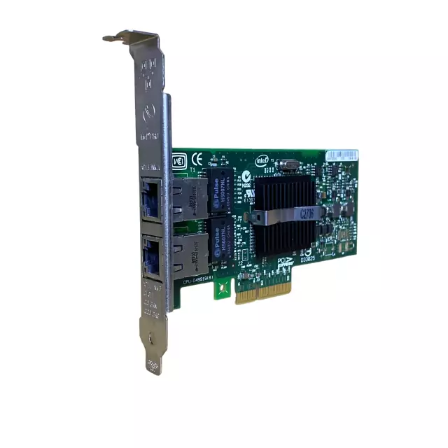 Placa De Rede Pro 1000 Intel/ibm Pci E Dual Port P/n 39y6127
