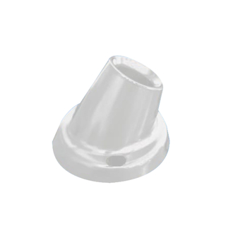 Portalámpara Receptáculo Curvo Negro - Delux UNIDAD X10