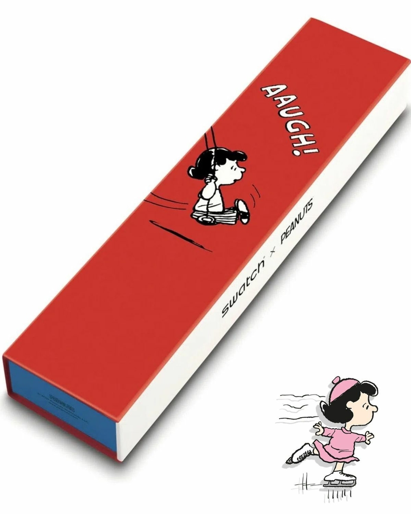 Reloj Swatch Snoopy Peanuts Klunk! So28z106