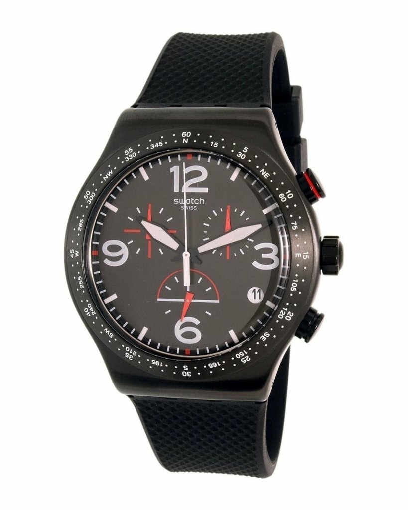 Reloj Swatch Hombre Power Tracking Yvb403 Black Is Back