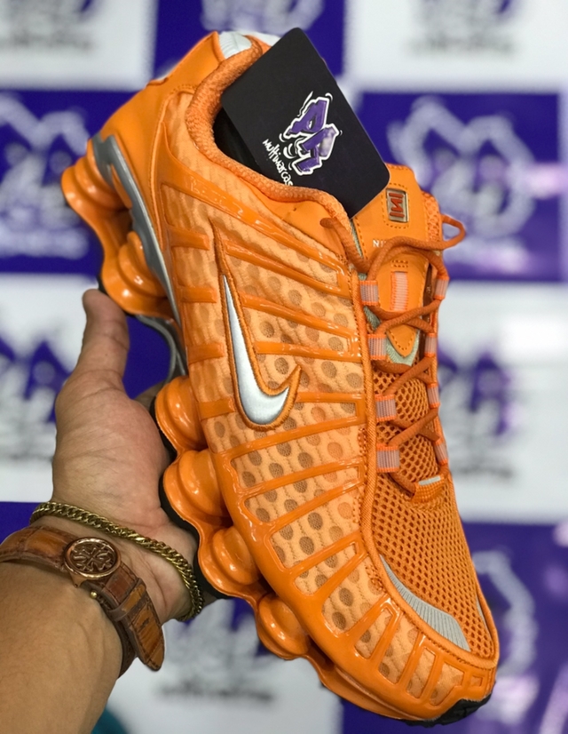 nike shox tl 12 molas laranja - PR multimarcas