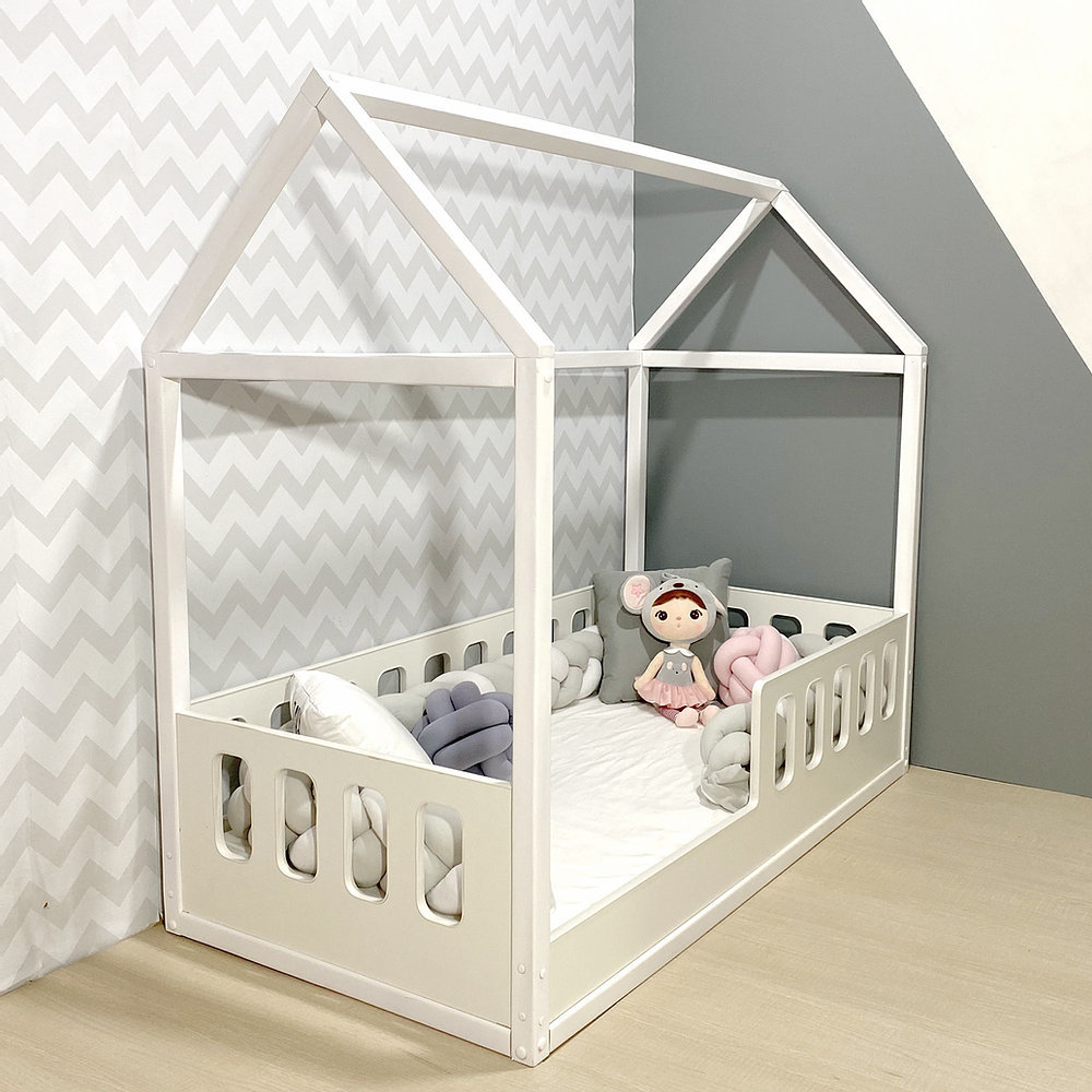 Cama Cirandinha com Casinha Clássica - SOLTEIRO