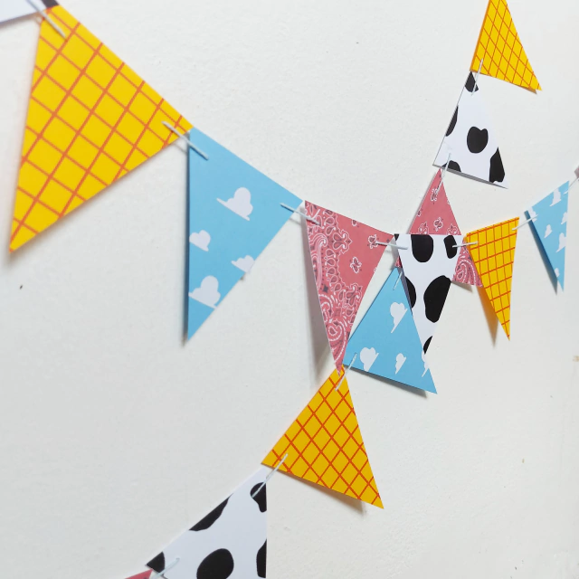 MINI BANDERINES ESTAMPADOS - Comprar en PeekaFest