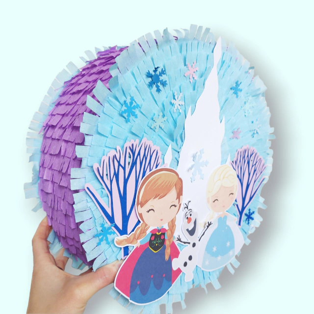 Piñata FROZEN Circular - Comprar en PeekaFest