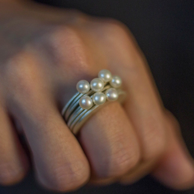 Leve ring composition - Buy in Studio Paula Fabbri