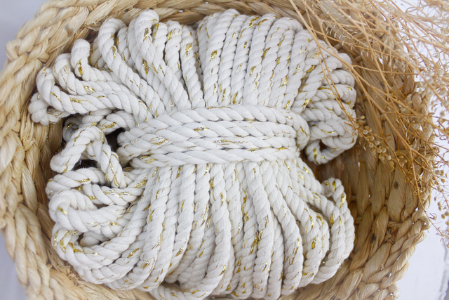 corda de algodão / cordão torcido
