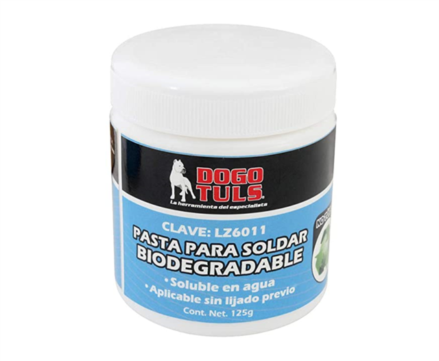 Lz6011 Pasta Para Soldar Biodegradable 125 G Dogo Tuls