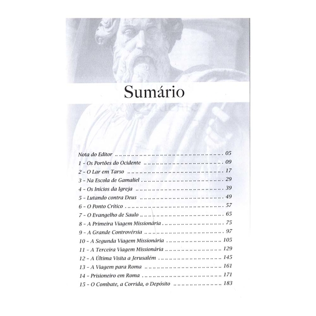 Livro A Vida E Os Tempos Do Apóstolo Paulo - Livraria Com Cristo