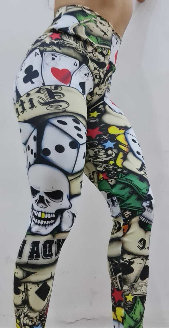 LEGGING FAKE JEANS WONDERLAND - MB Musa Fitness