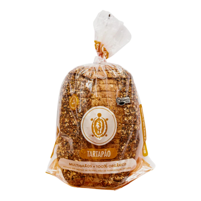 Pão Artesanal Orgânico Fatiado - Multigrãos 600g | Tartaruga Pão