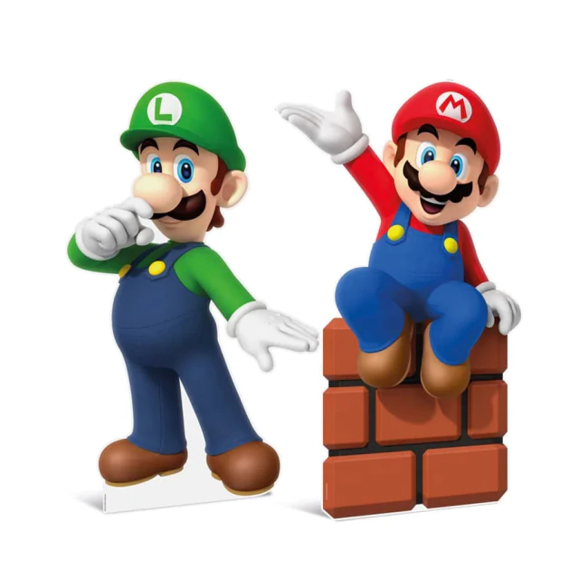 Personagem Decorativo de chão Festa Super Mário Bros 1 Uni Cromus