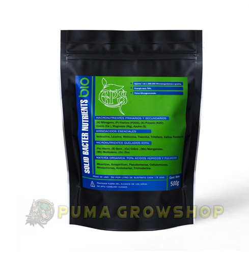 Solid Bacter Nutrients 500gr GPS - PUMA GROW SHOP