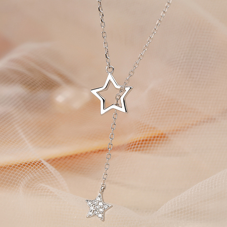 Colar Estrela Prata 925