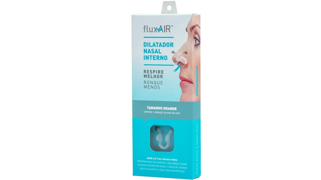 Dilatador Nasal Flux Air - Tamanho Grande - 1 Unidade