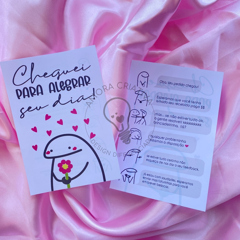 25 PANFLETOS FLORK 005 | CHEGUEI