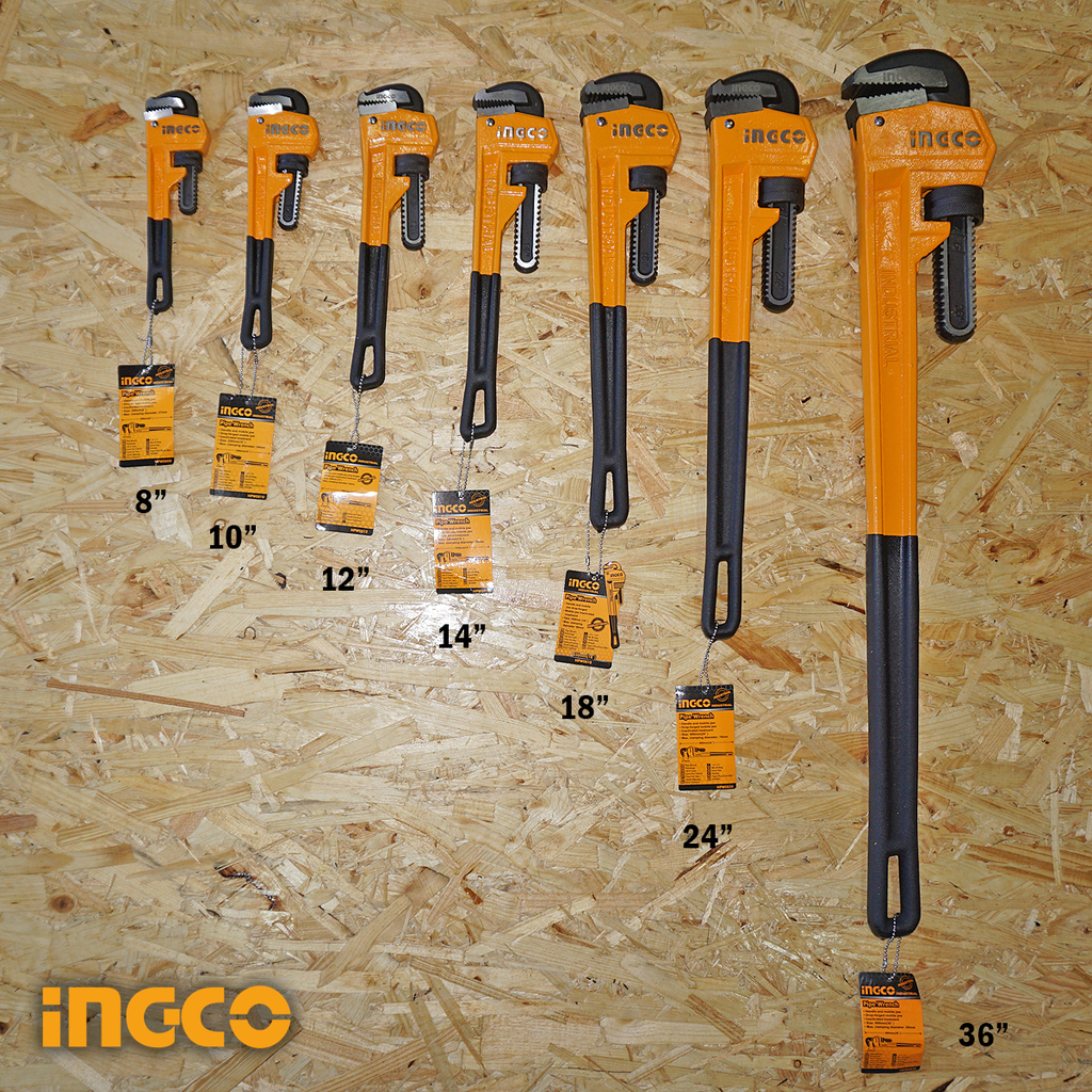 Llave Tubo Inglesa Stilson 18 Pulgadas 60 mm Ingco